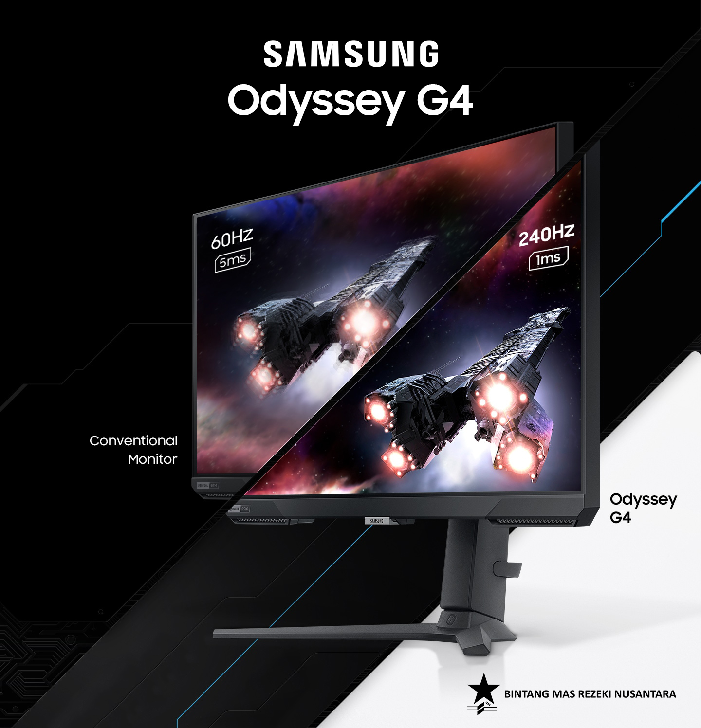 SAMSUNG RESMI LUNCURKAN MONITOR GAMING ODYSSEY G4 – Bintang Mas Rezeki ...